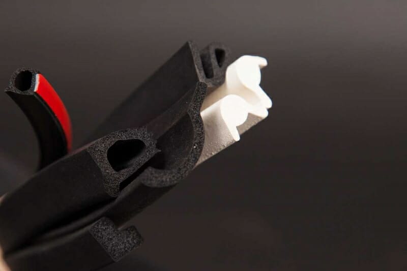 Extruded Rubber Profiles | Rubber Profile Extrusion